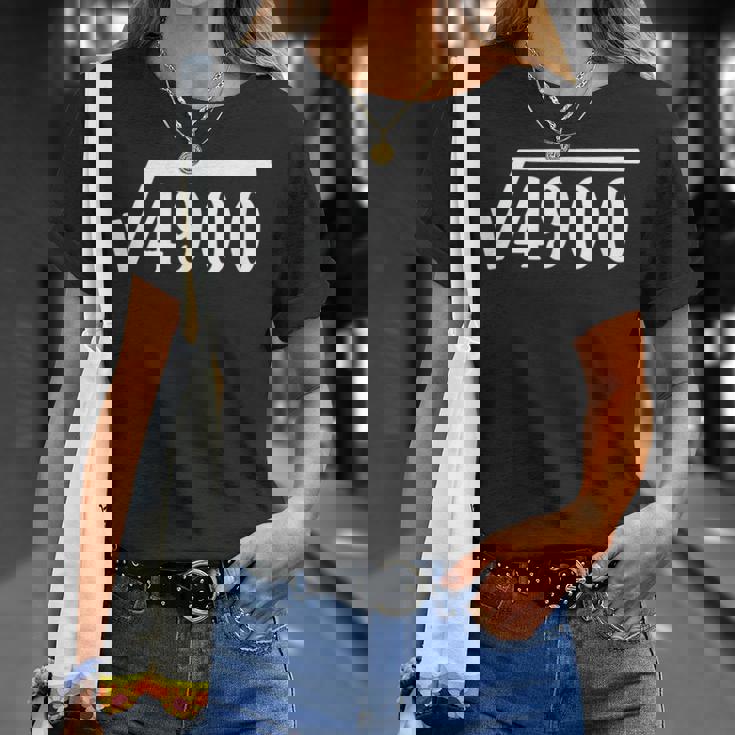 Square Root 70 Year Old Teacher 70th Birthday T-Shirt - Monsterry