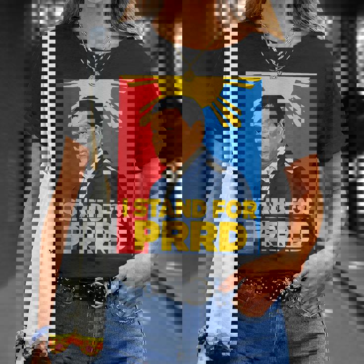 I Stand For Prrd Supporter Digong Duterte Philippine Du30 T-Shirt | Mazezy