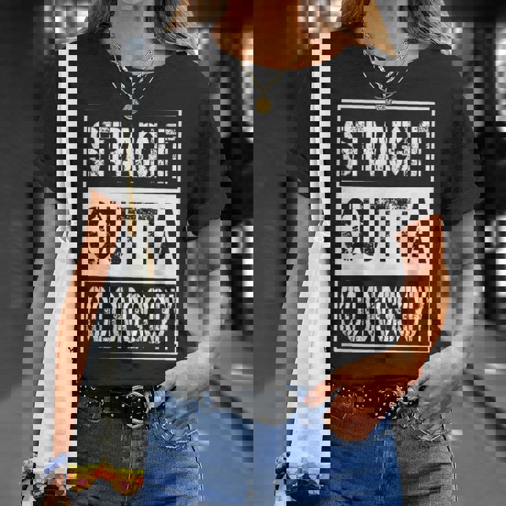 Straight Outta Colonoscopy Gastroenterologist T-Shirt - Monsterry