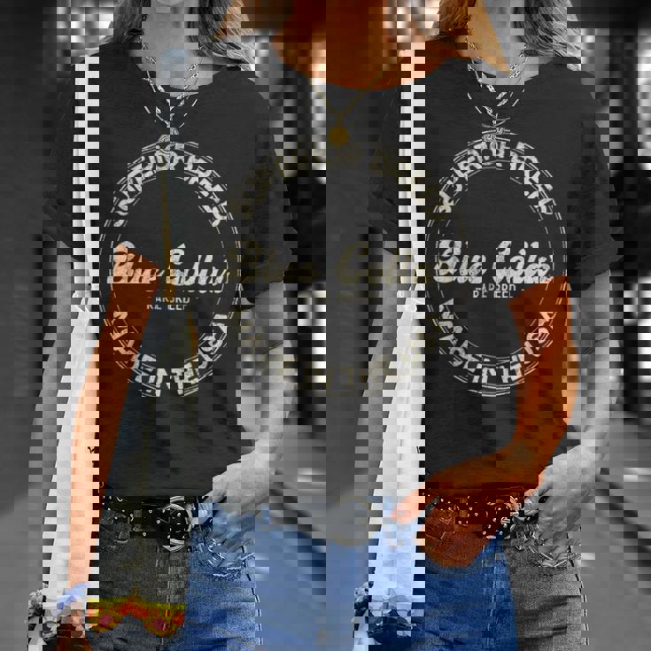 Superior Breed Blue Collar Rare Breed American Blue Collar T-Shirt ...