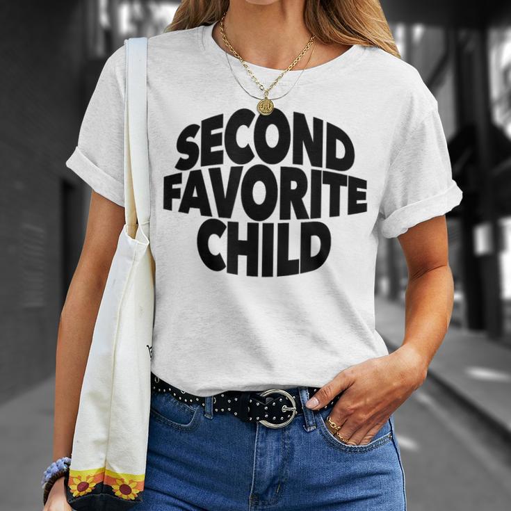 2nd Second FAVORITE CHILD Funny Brother Sister Sibling Twin T-Shirt ...