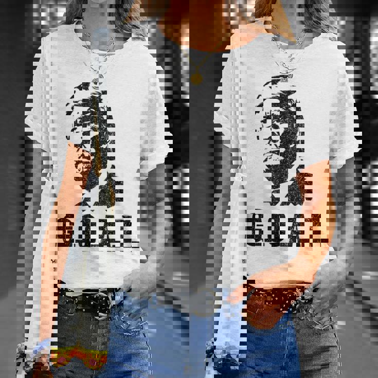 GOAT Donald Trump 2024 Election Patriotic Political Humor T-Shirt ...