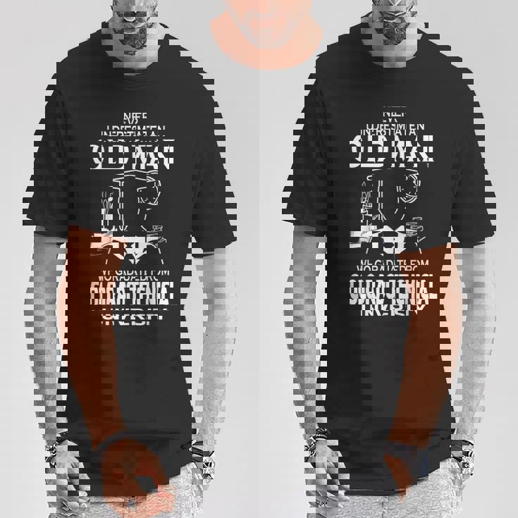 Colorado Technical University Graduate Man T-Shirt | Mazezy