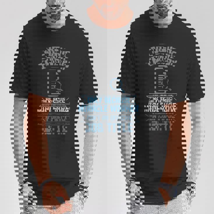 Crime Scene Cleaner Forensic Science Evidence Technician T-Shirt ...