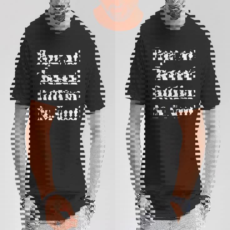 Piper No Tsunami Buddhism No Parker Posey White Lotus Season T-Shirt ...