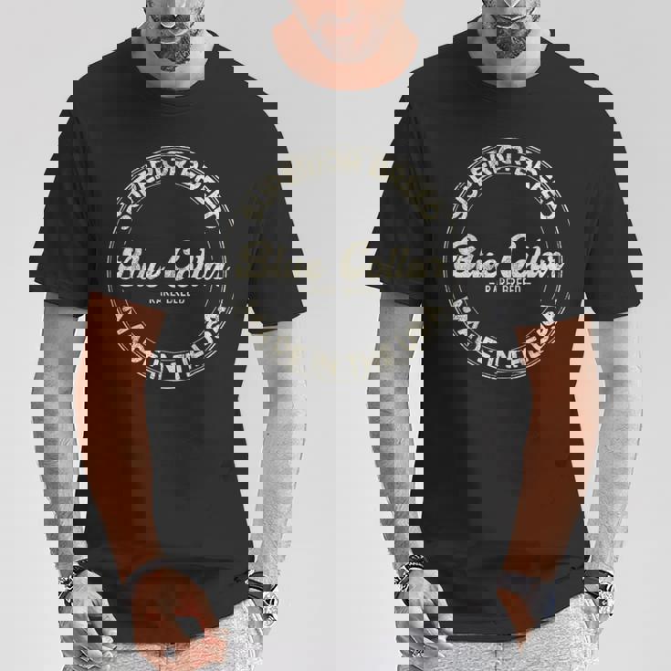 Superior Breed Blue Collar Rare Breed American Blue Collar T-Shirt ...