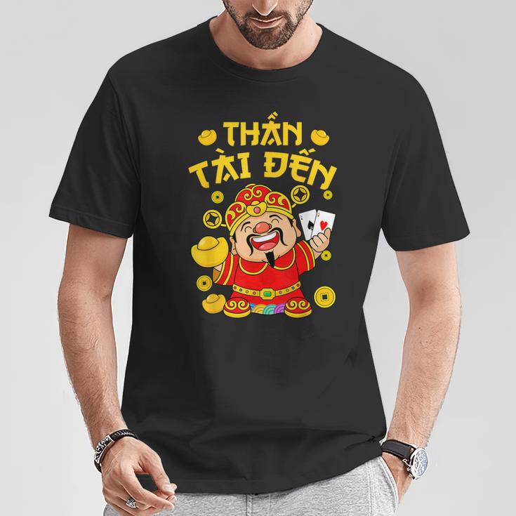 Than Tai Den Chuc Mung Nam Moi Happy New Year Vietnamese Tet T-Shirt ...