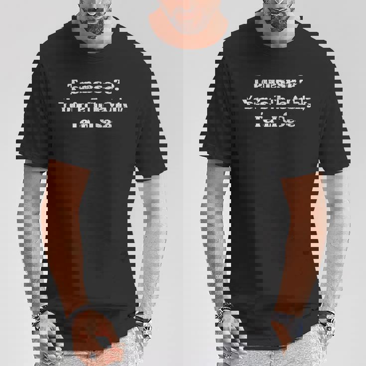 Tennessee You're The Only Ten I See Cute Spouse T-Shirt | Mazezy