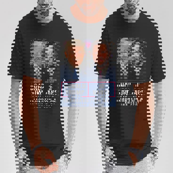 Trump Vance Inauguration Day 2025 Donald Trump Jd Vance T-Shirt | Mazezy DE