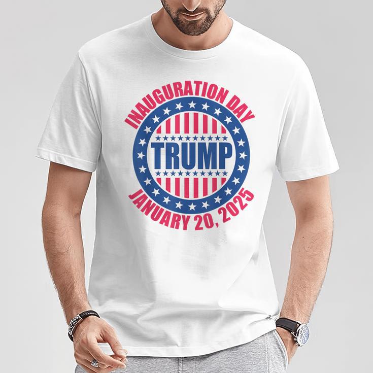 Trump Inauguration Day 2025 USA Patriotic January 20 T-Shirt - Monsterry