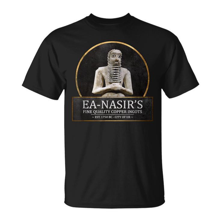 Ea Nasir's Copper Ingots Bronze Age History Meme T-Shirt - Monsterry