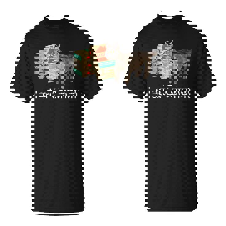 I Eat Cement Cat Meme Internet Memes Memes T-Shirt - Monsterry