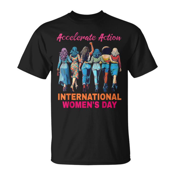 International Women's Day 2025 8 March T-Shirt - Monsterry