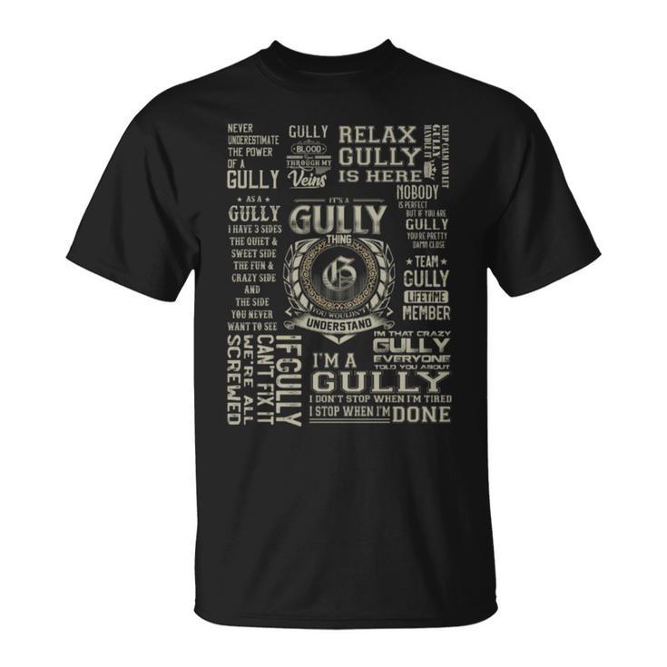 It's A Gully Thing Gully Name T-Shirt | Mazezy