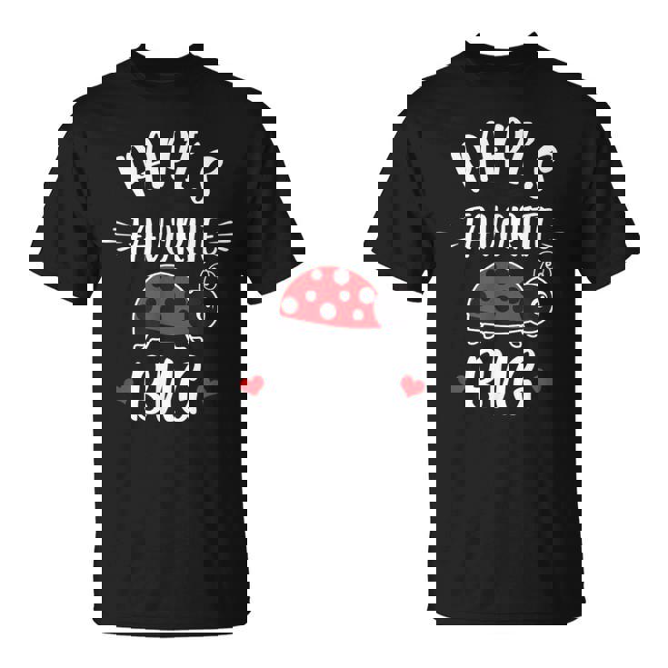 Papi's Favorite Bug For Kid From Spanish Daddy Ladybug T-Shirt - Monsterry