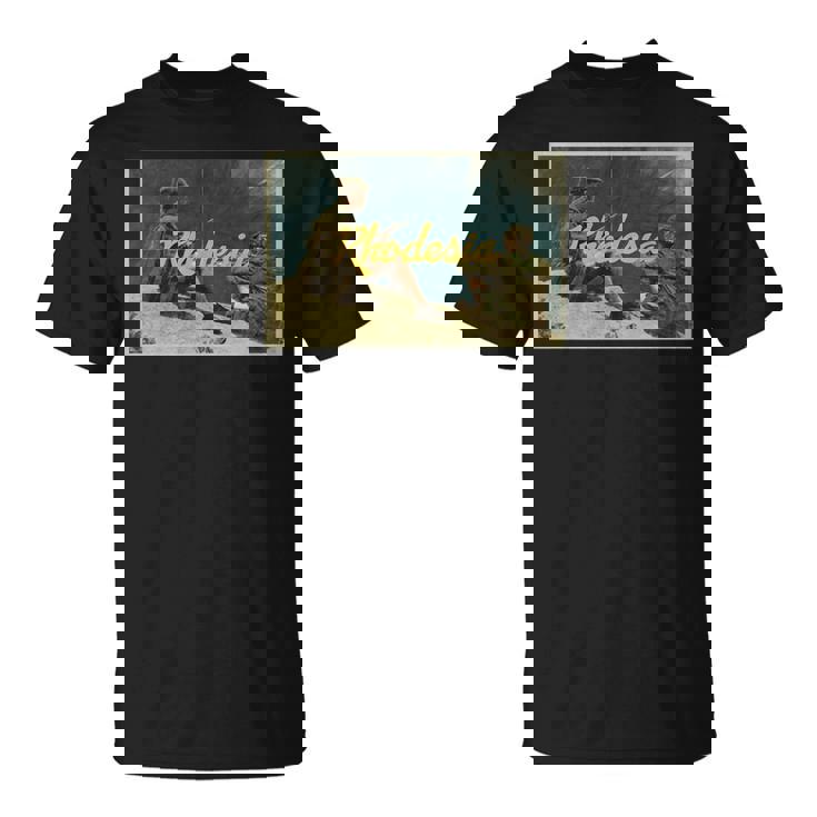 Rhodesian Poster Soldiers T-Shirt | Mazezy