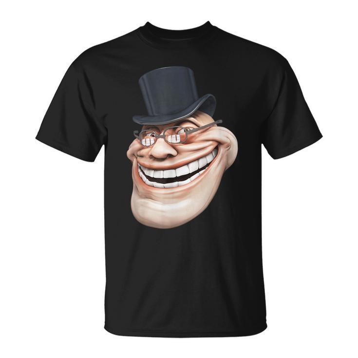Trollge Trollface Troll Face Rage Comic Dank Meme T-Shirt - Monsterry