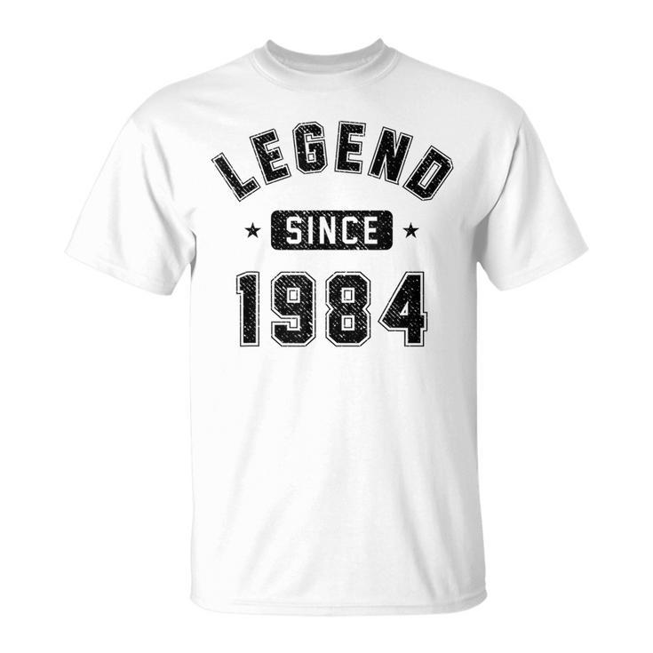 1984 40Th Birthday Legend Mens T-Shirt | Mazezy