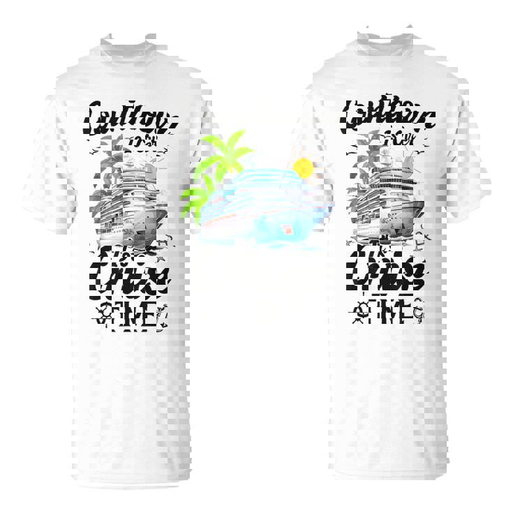 Countdown Is Over It's Cruise Time Cruise Ship T-Shirt - Monsterry