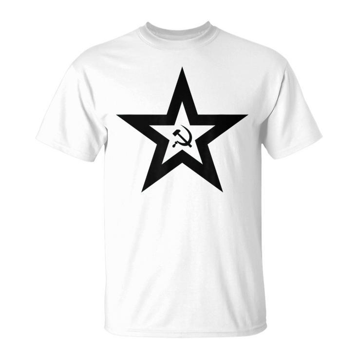 Drapeau Jack De L'union Soviétique Urss Cccp Symbole T-Shirt | Cadeauxyz