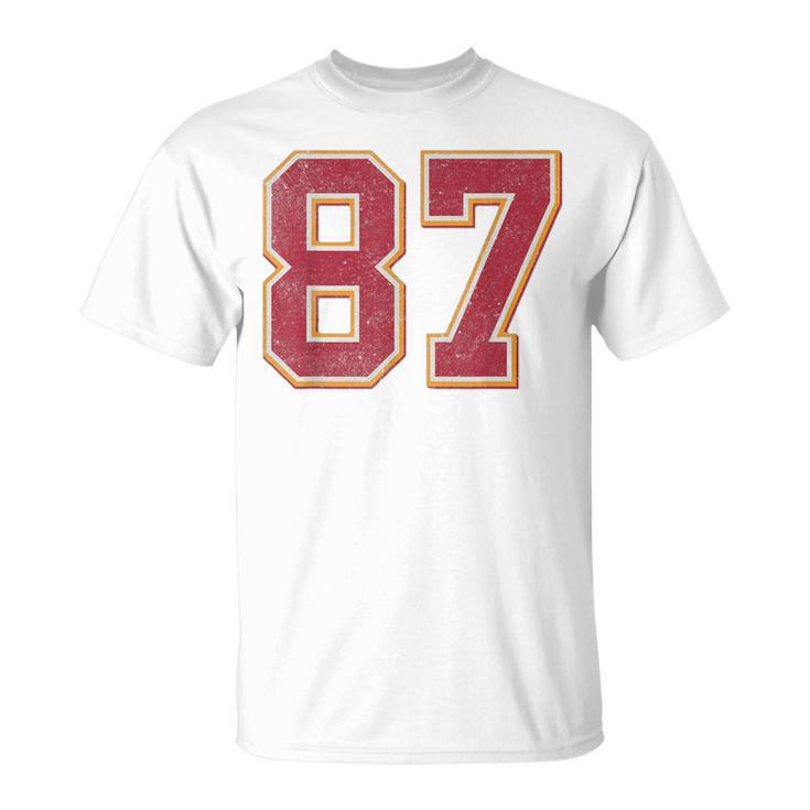 In My Number 87 Era Vintage Retro T-Shirt | Mazezy