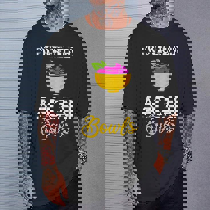 Acai Bowl Berry Fruit Juice Healthy Brazilian Smoothie T-Shirt - Monsterry