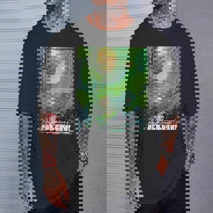 Alpha Centauri Sci-Fi Space Travel Poster T-Shirt - Monsterry