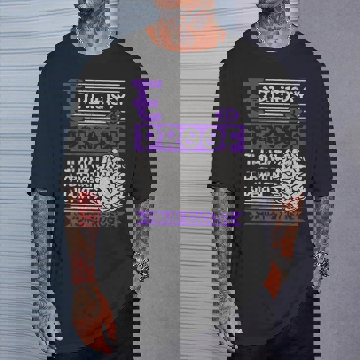 Epilepsy Is Proof I Have Brain What'S Your Excuse Epilepsy T-Shirt ...