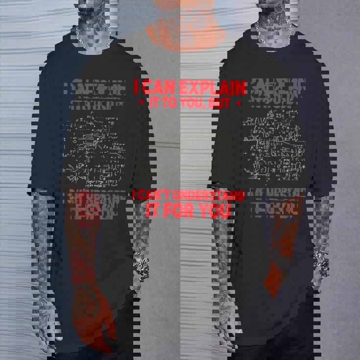 Math Teacher Joke Pun Mathematician Mathematics T-Shirt - Monsterry