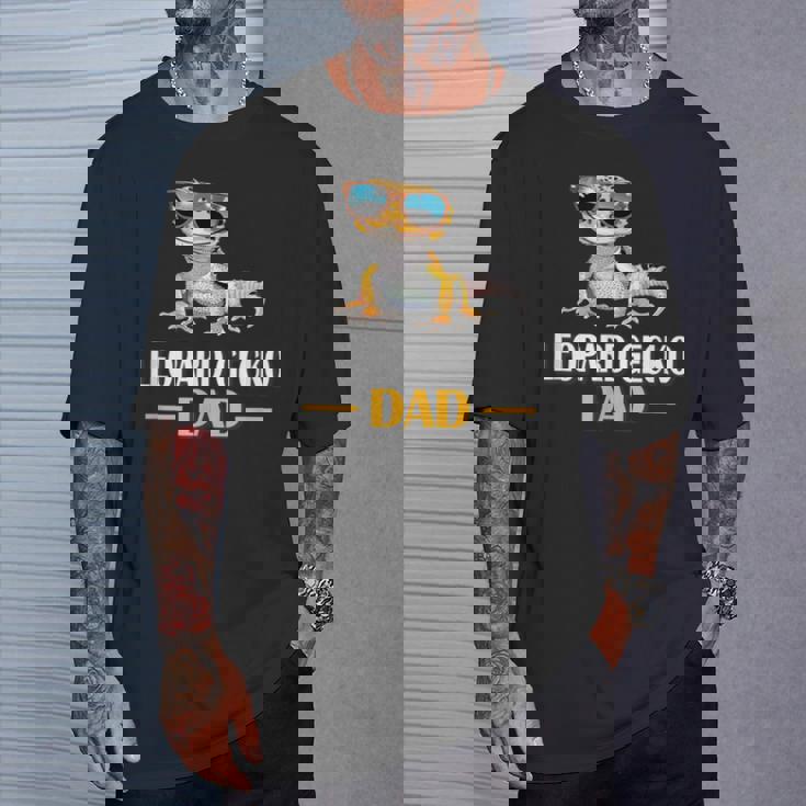 Reptile Dad Leopard Gecko Lover T-Shirt | Mazezy