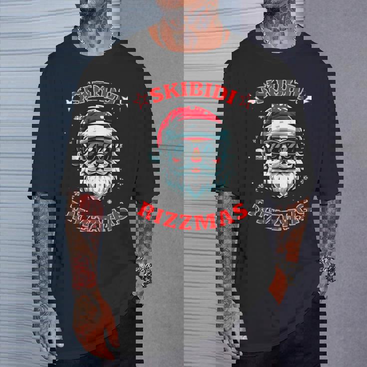 Skibidi Rizzmas Rizz Mas Middle School Alpha Christmas T-Shirt - Monsterry