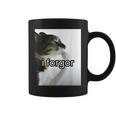 Silly Cat Meme I Forgor Cringe Brainrot Meme Coffee Mug - Thegiftio