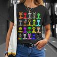 All Sprunki With Their Names Boys Girls Toys Camiseta unisex - Regaloses